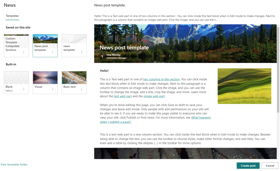 Build your Intelligent Intranet with Microsoft 365