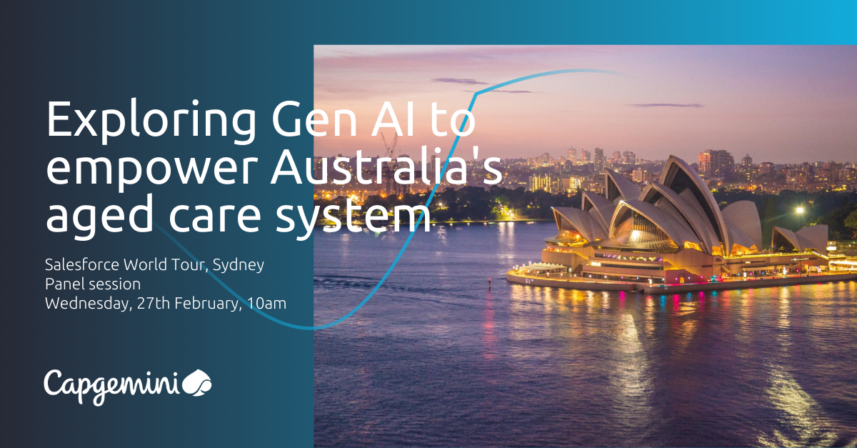 Join Capgemini at Salesforce World Tour Sydney 2024 - Capgemini Australia