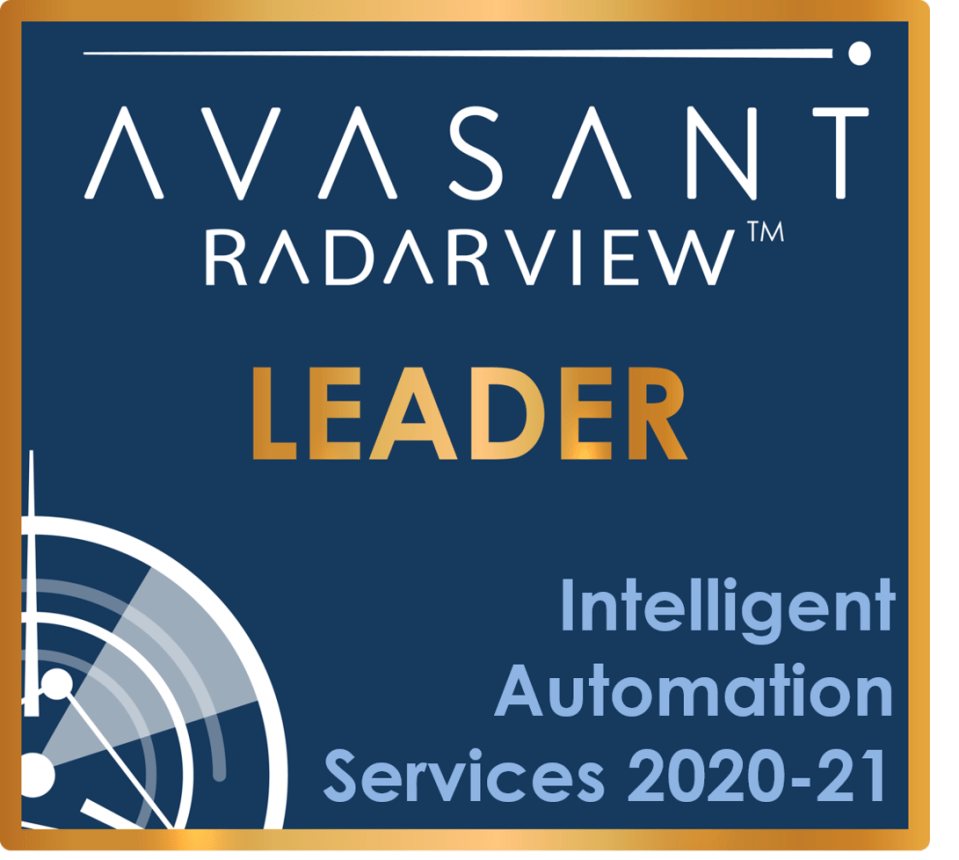Avasant RadarView – Intelligent Automation Services 2020–2021 - Capgemini Australia