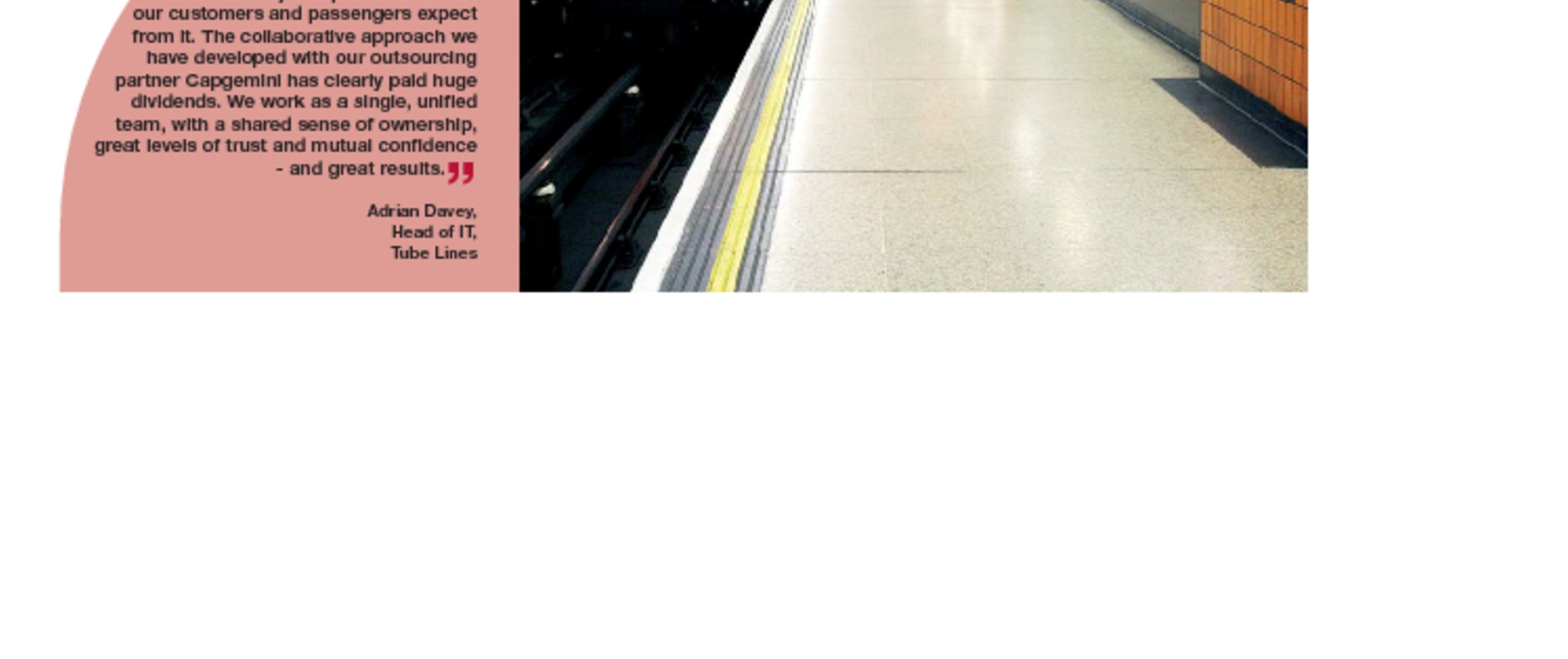 El metro de Londres transforma su tecnología para mantenerse en ...