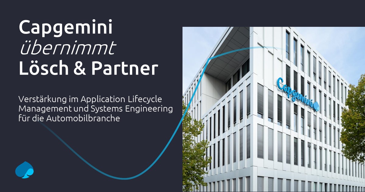Capgemini übernimmt Lösch & Partner und verstärkt in Deutschland das ...