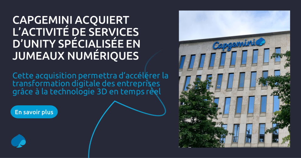 Capgemini acquiert l’activité de services aux entreprises d’Unity ...