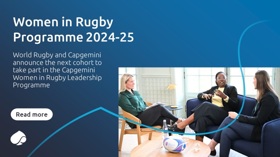 World Rugby et Capgemini annoncent les 25 nouvelles lauréates du ...