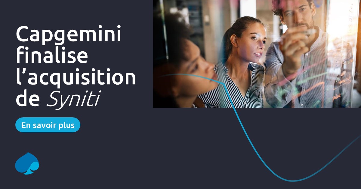 Capgemini finalise l’acquisition de Syniti - Capgemini France