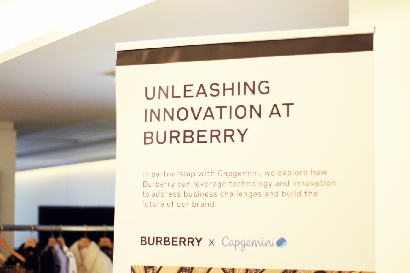 Burberry X Capgemini Innovation Day