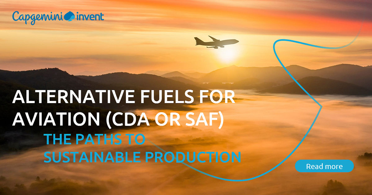 Fuels for aviation: Paths to sustainable production | Capgemini Invent