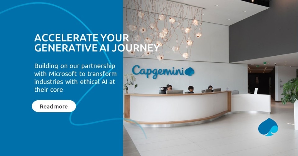 Capgemini and Microsoft collaborate to transform industries with accelerated generative AI ...