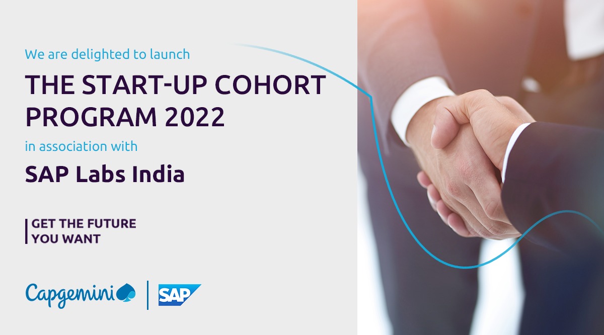 Capgemini India & SAP Labs launches Start-up Cohort 2022