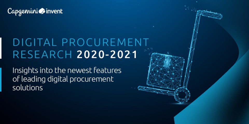Digital Procurement Research 2020-2021 - Capgemini Nederland