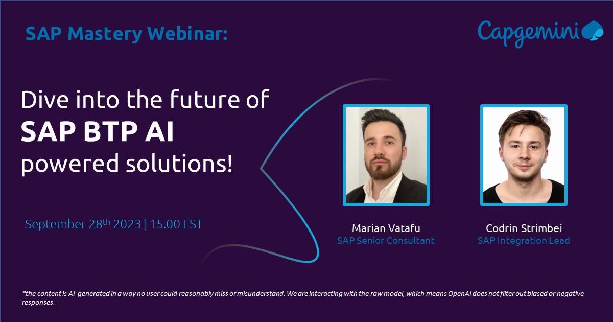 About us - Capgemini Romania