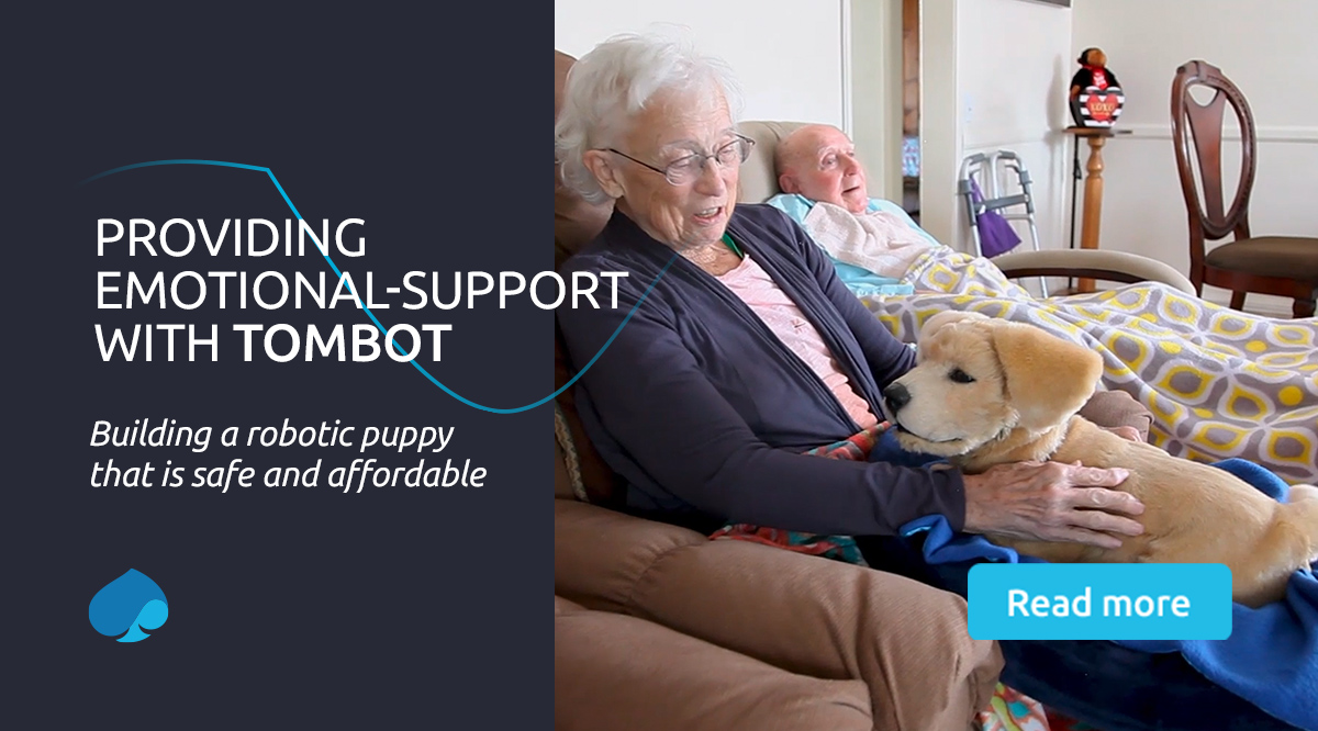 Synapse and Tombot: Boosting morale with robotic emotional support ...