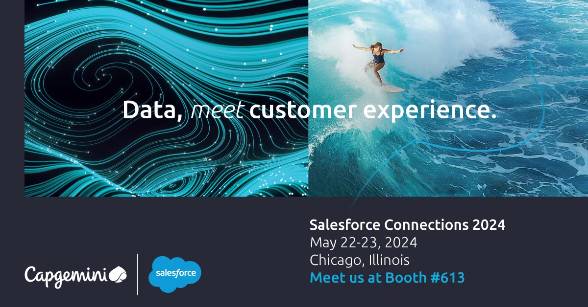 Join Capgemini at Salesforce connections 2024 - Capgemini USA