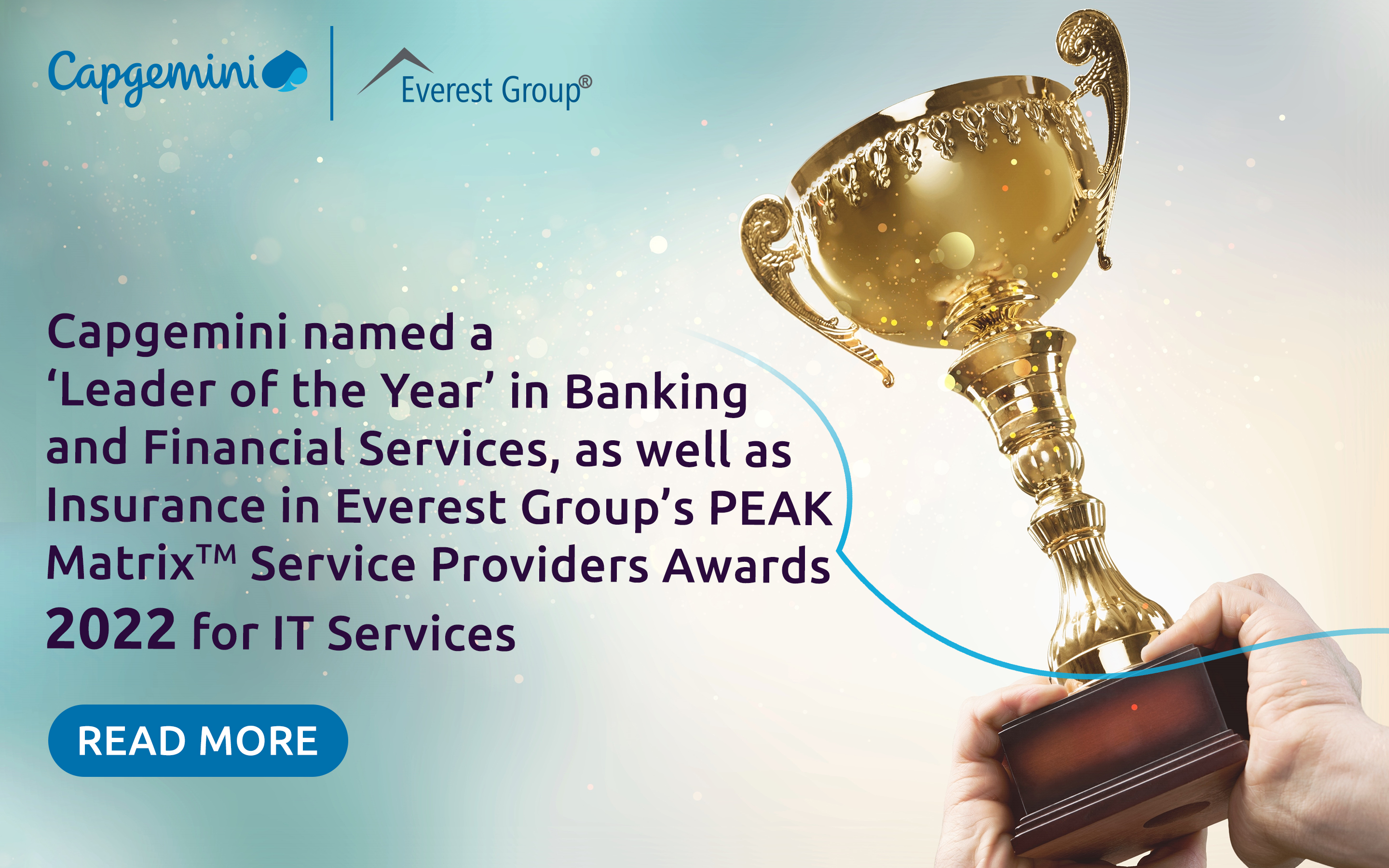 Capgemini named a Leader of the Year in Banking and Financial Services ...