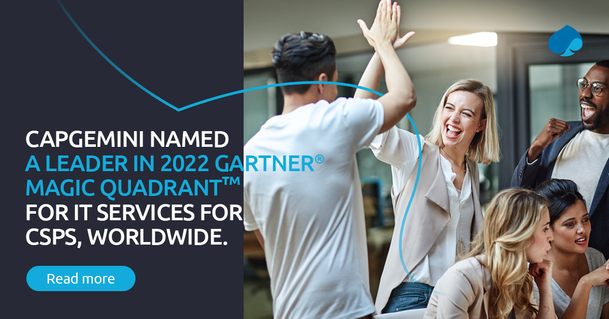 Capgemini named a “Leader” in 2022 Gartner® Magic Quadrant™ for IT Services for Communications ...
