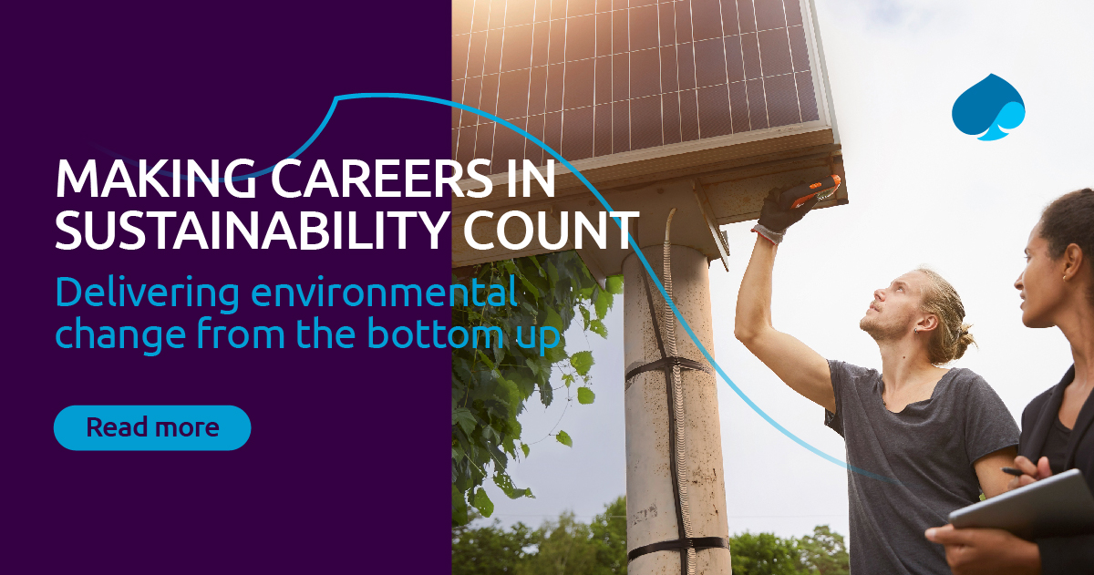 Making careers in sustainability count - Capgemini