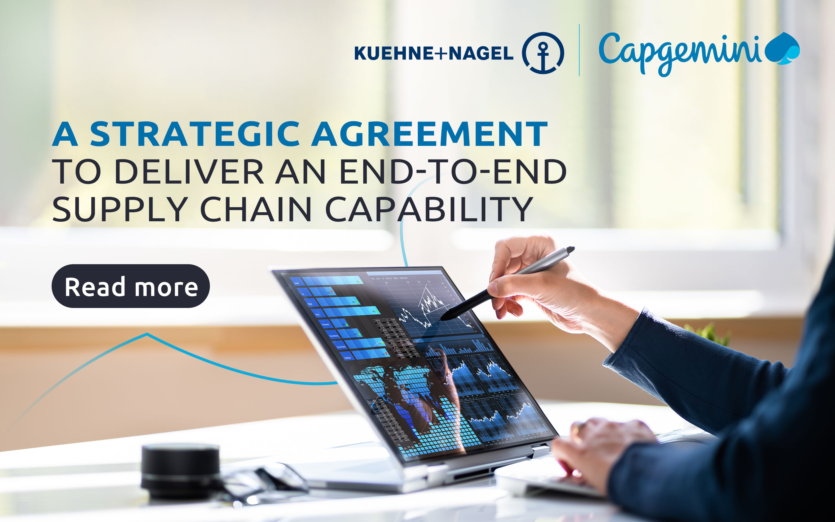 Kuehne+Nagel and Capgemini agree to join forces to deliver an end-to-end supply chain capability ...