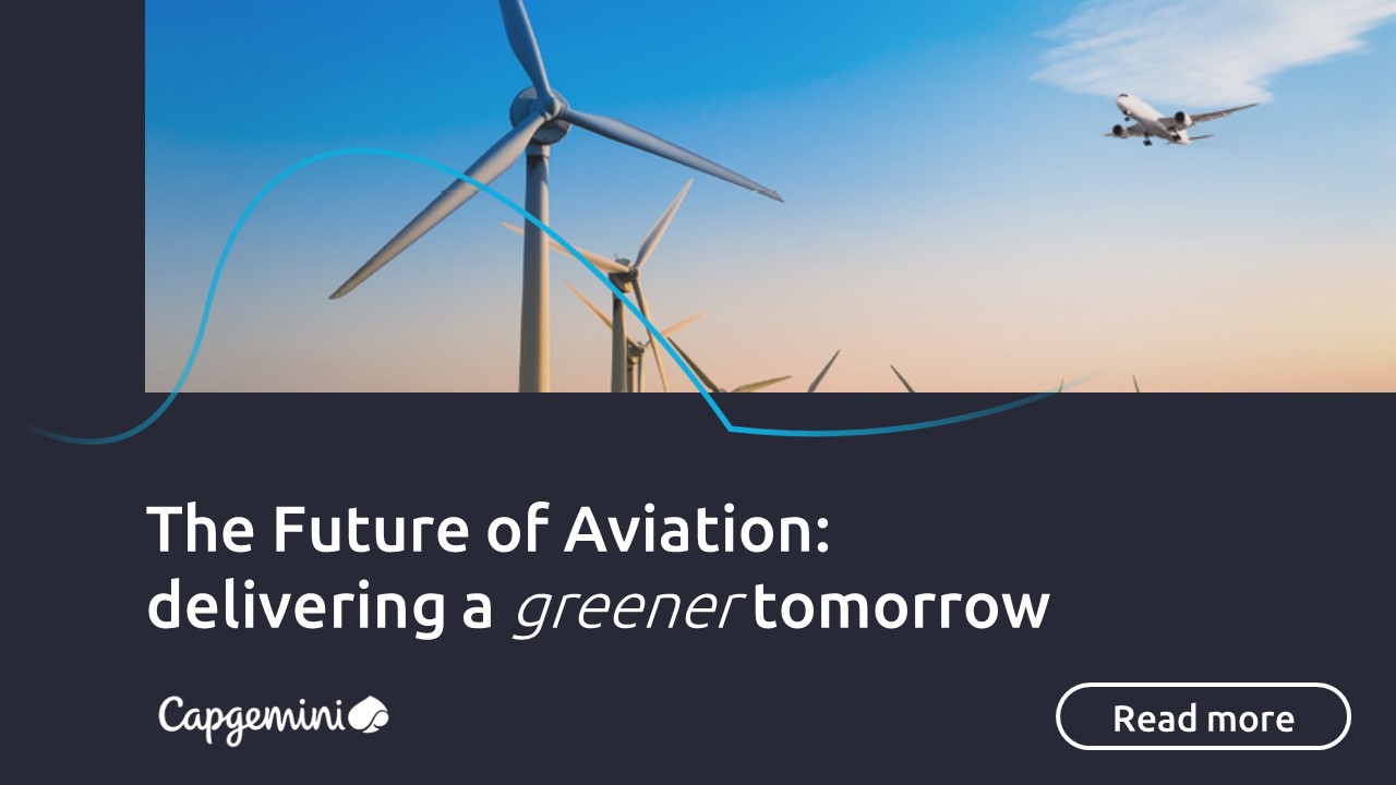 The future of aviation: delivering a greener tomorrow - Capgemini