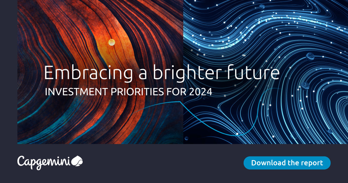 Investment Trends 2024 - Investment Priorities for 2024 | Capgemini