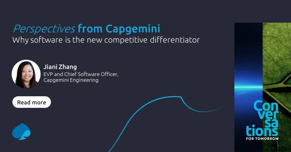 Perspectives from Capgemini: Jiani Zhang - Capgemini Australia