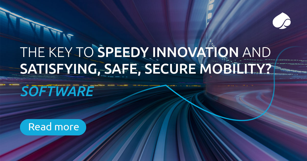 Why software is the key to speedy innovation and secure mobility?