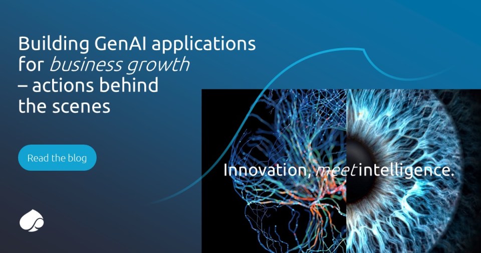 Building Gen AI applications for business growth – actions behind the ...