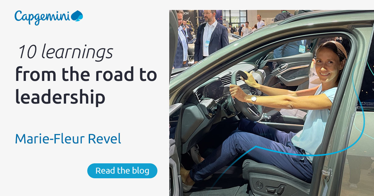 Women in automotive: 10 learnings from the road to leadership - Capgemini