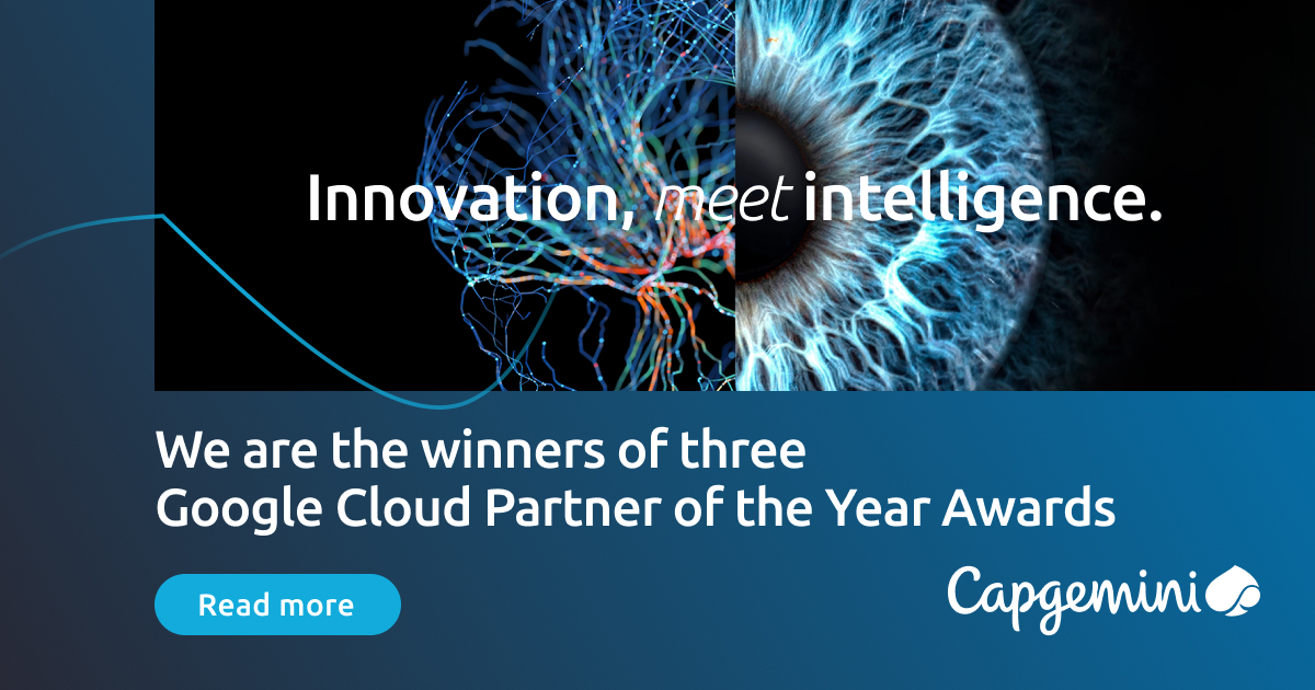 Capgemini’s leadership in generative AI recognized with Google Cloud Partner of the Year award ...