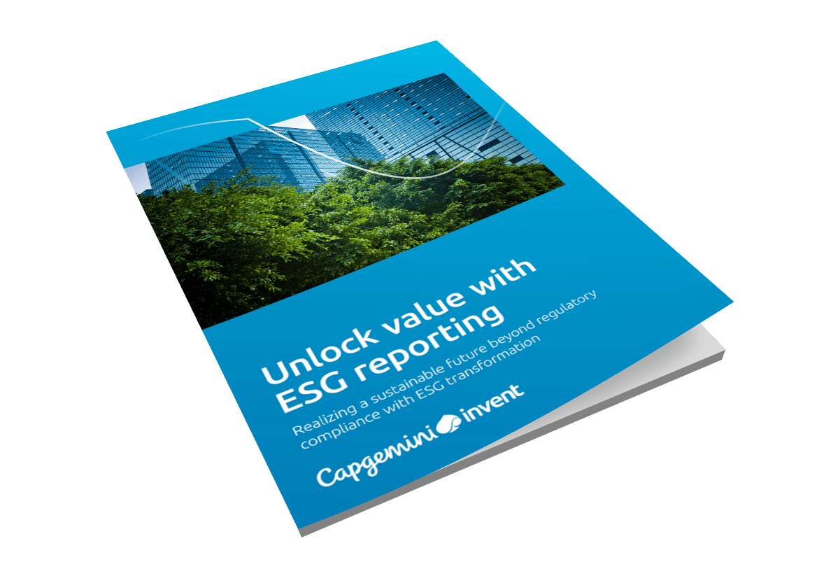 Unlock value with ESG reporting - Capgemini Invent