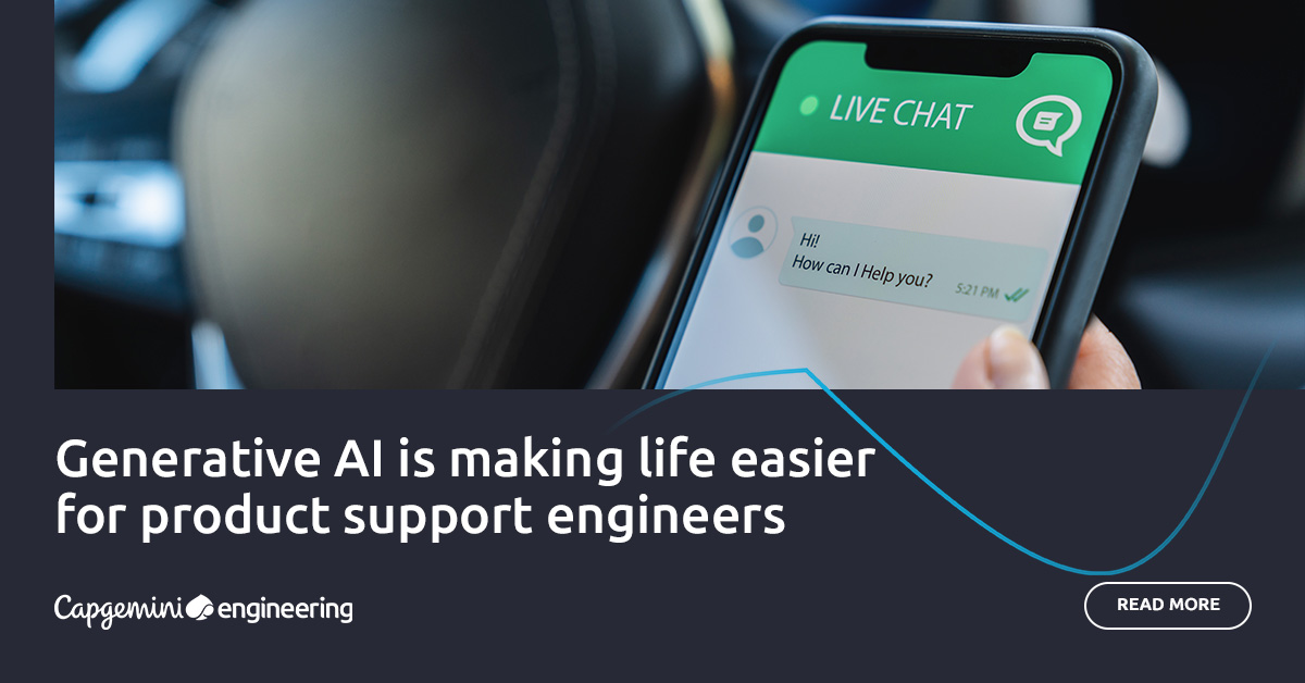 Generative AI is making life easier for product support engineers ...