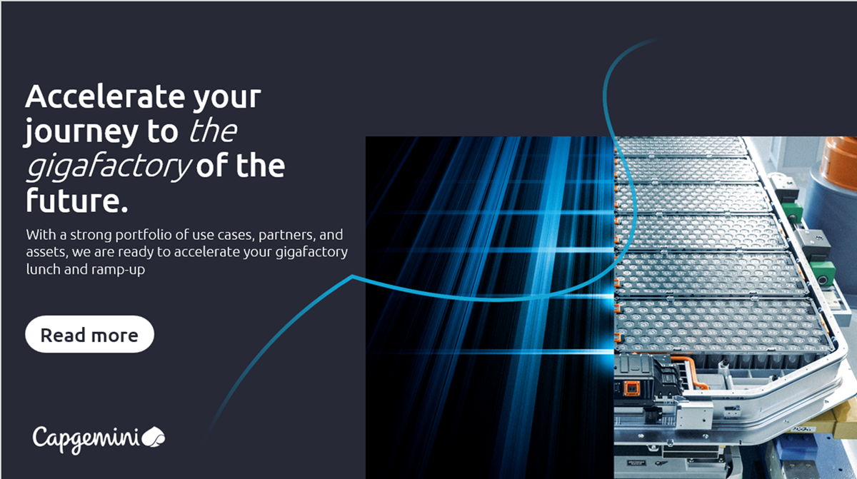Accelerating the battery industry - Capgemini