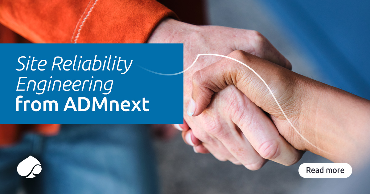 Site reliability engineering from ADMnext - Capgemini