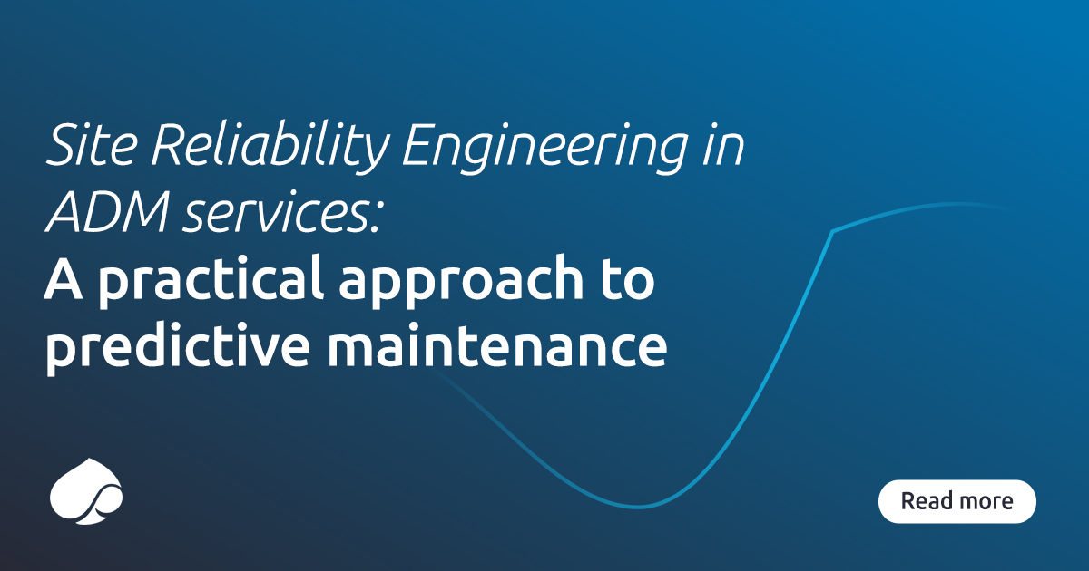 Site reliability engineering in ADM services: A practical approach to ...