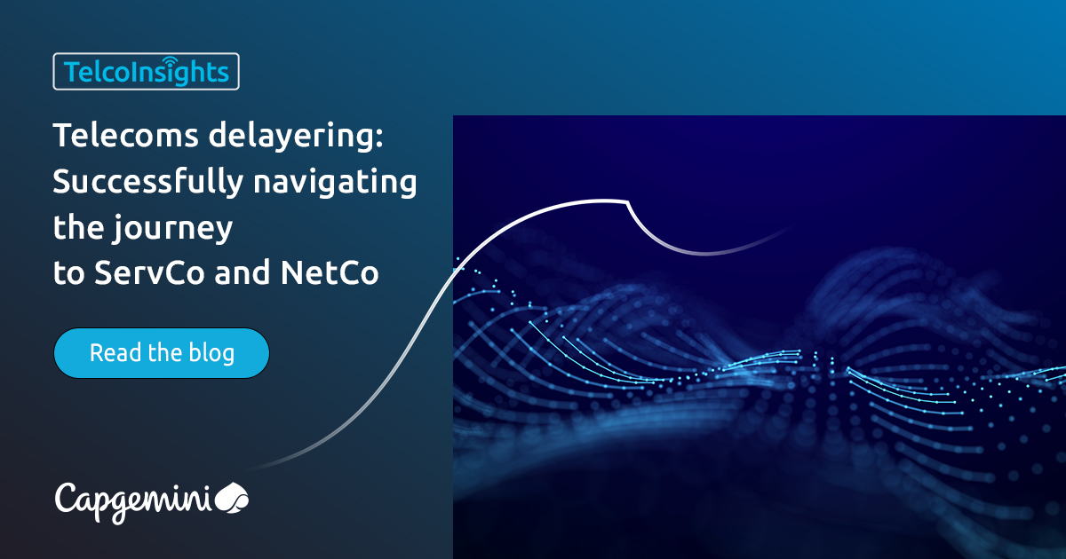 Telecoms delayering: Successfully navigating the journey to ServCo and ...
