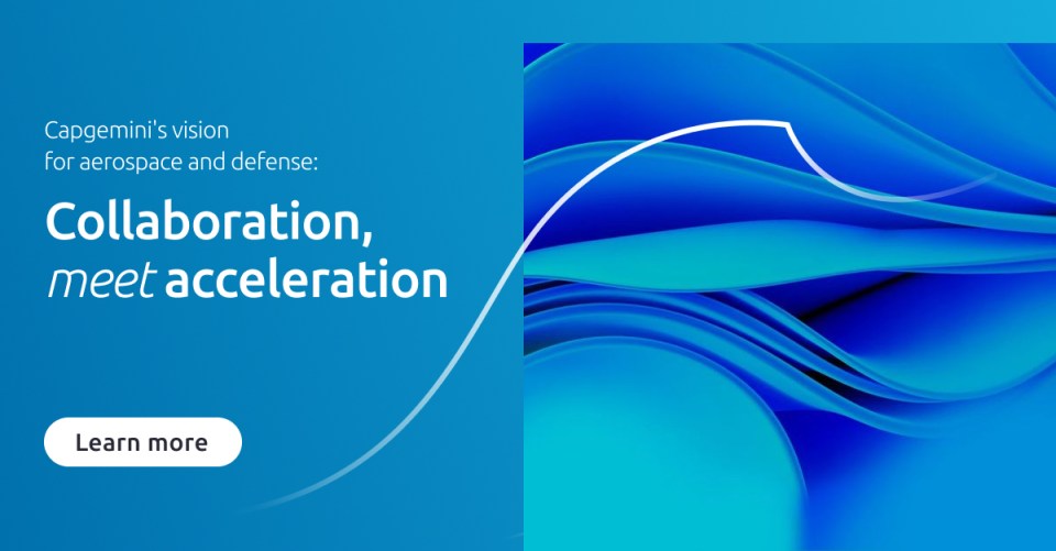 Capgemini’s vision for A&D: collaboration, meet acceleration ...