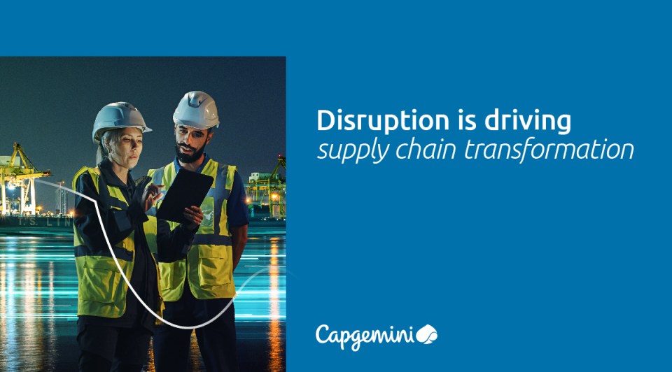 Disruption And Data Are Shaping Modern Supply Chain Ecosystems Capgemini