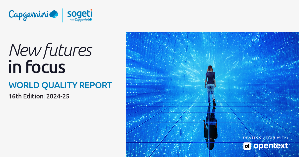 World Quality Report 2024 shows 68% of Organizations Now Utilizing Gen AI to Advance Quality ...