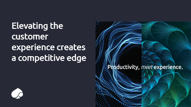 Elevating the customer experience creates a competitive edge