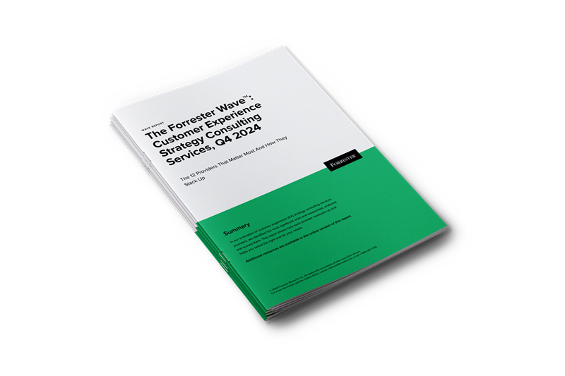 Capgemini Leads in CX Strategy - Forrester Wave™ Q4 2024