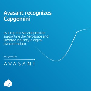 Capgemini recognized as a Leader in Avasant's report on Aerospace and Defense Digital Services ...