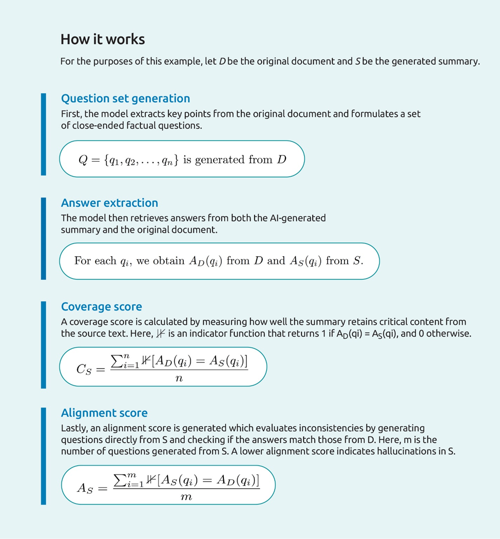 Question-Answer Generation (QAG) for automated summarization evaluation: A reference-free ...