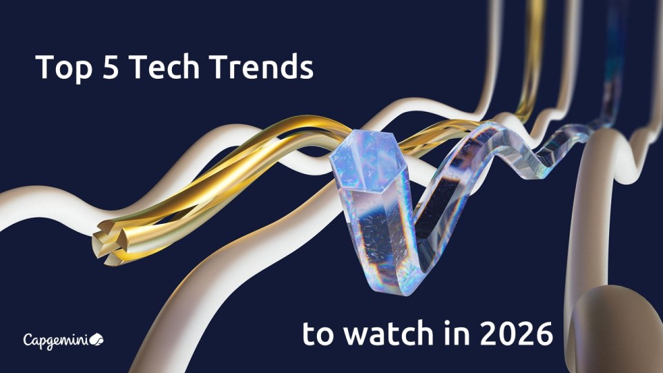 TechnoVision: Top 5 Tech Trends to Watch in 2026 | Capgemini