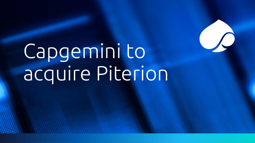 Capgemini übernimmt mit Piterion einen führenden unabhängigen ...